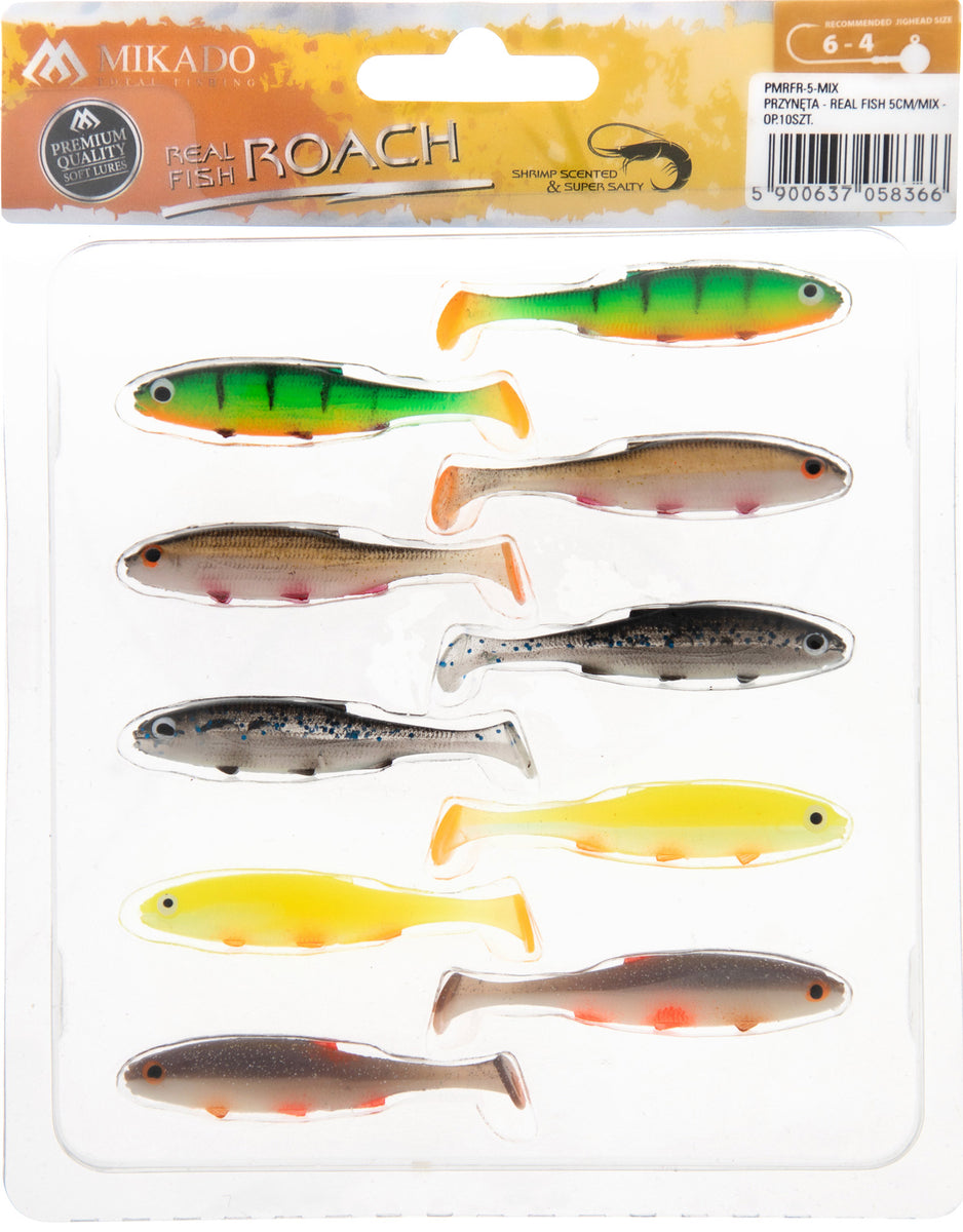 KÖDER - REAL FISH ROACH 5cm/MIX - 10 Stk. – Anglerboard Ins